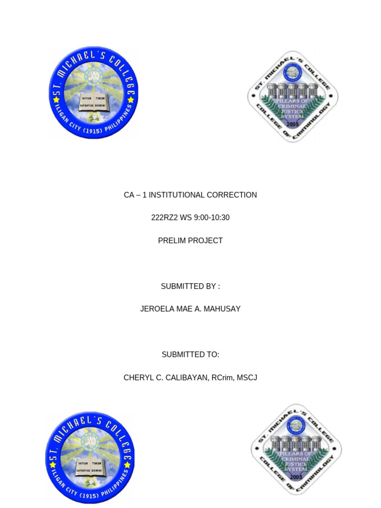 Ca Project Frontpage | PDF