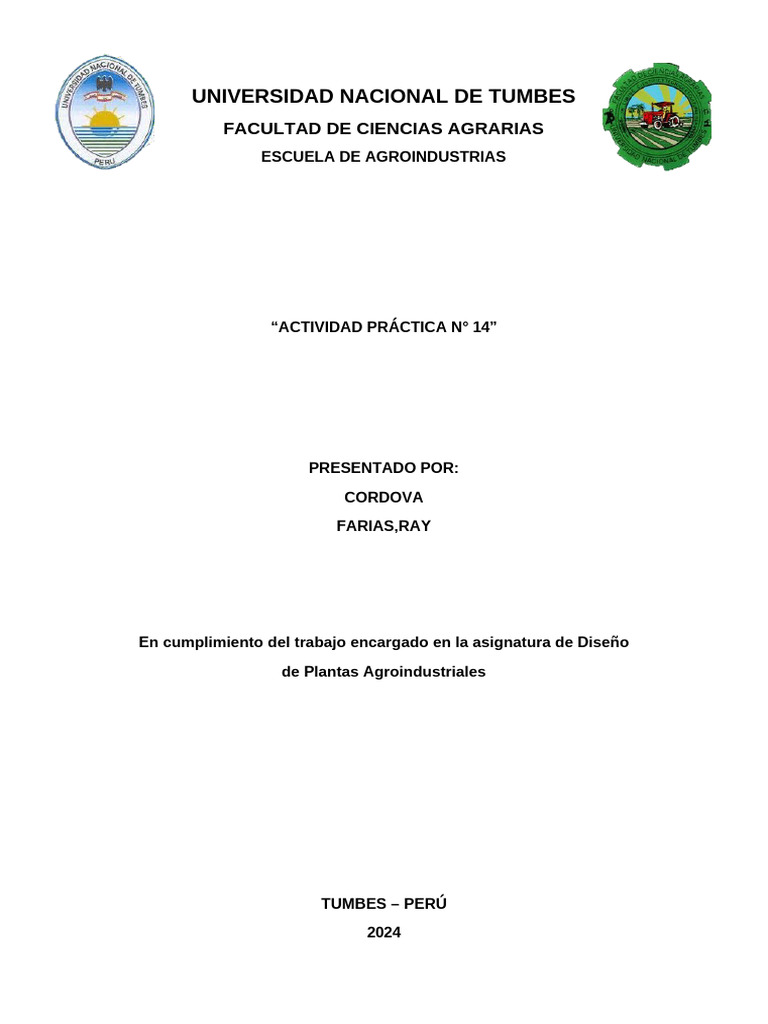 Actividad Práctica #14 | PDF