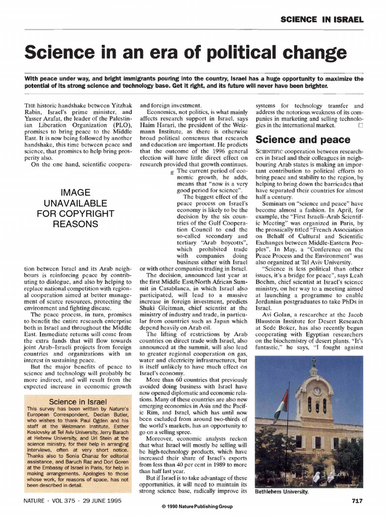 Science in An Era of Political Change | PDF