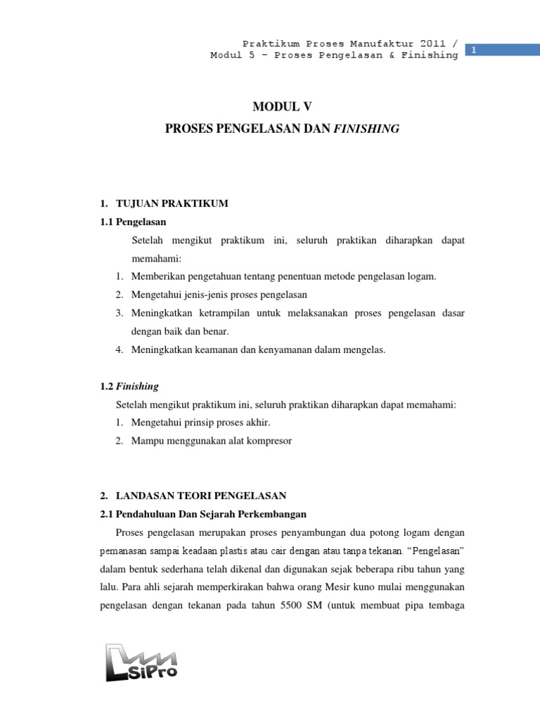 Prosman MODUL V | PDF | Teknologi & Rekayasa