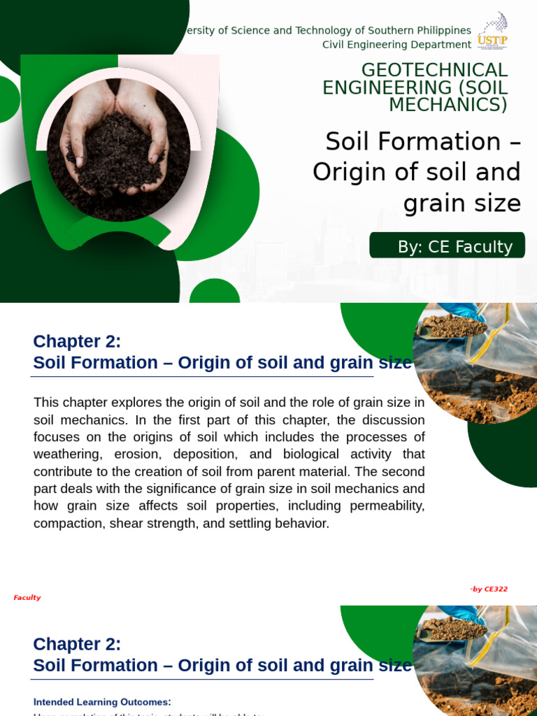 Week 2. Soil Formation | PDF