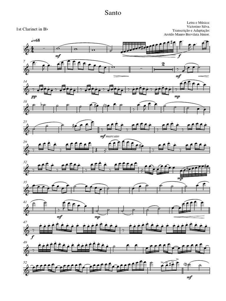03 1st Clarinet in BB | PDF
