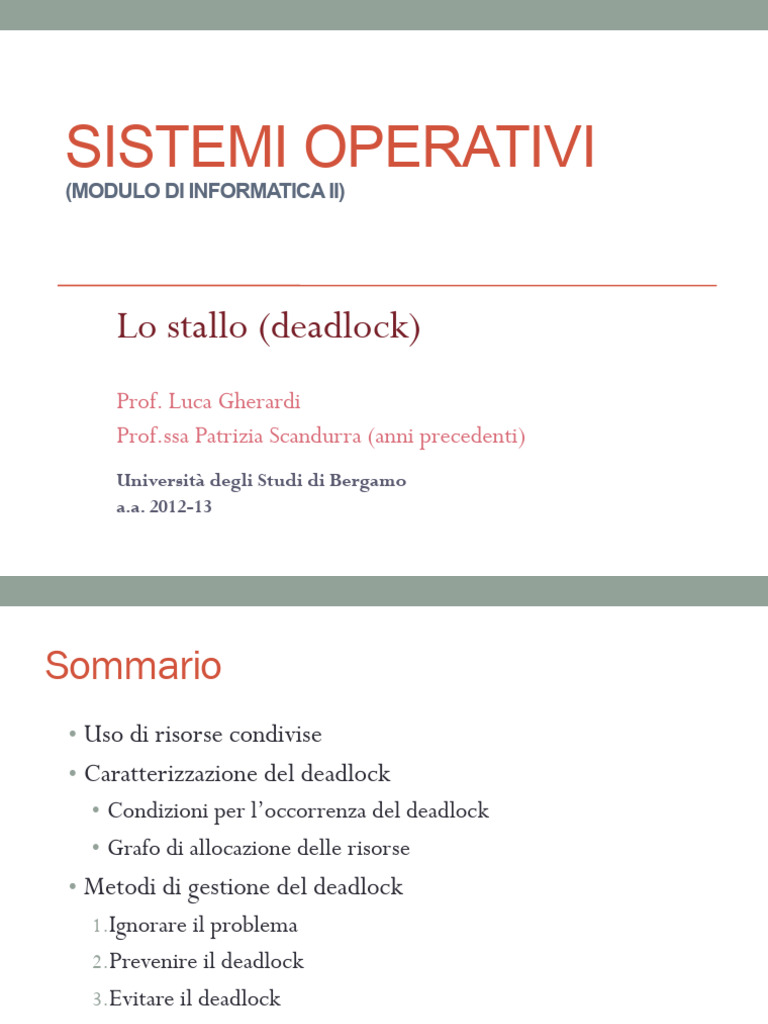 08 Stallo | PDF