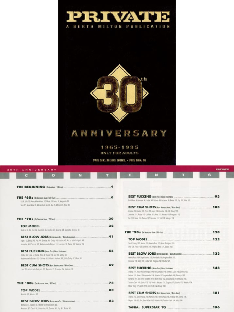 Private Special Edition - 30 Anniversary | PDF