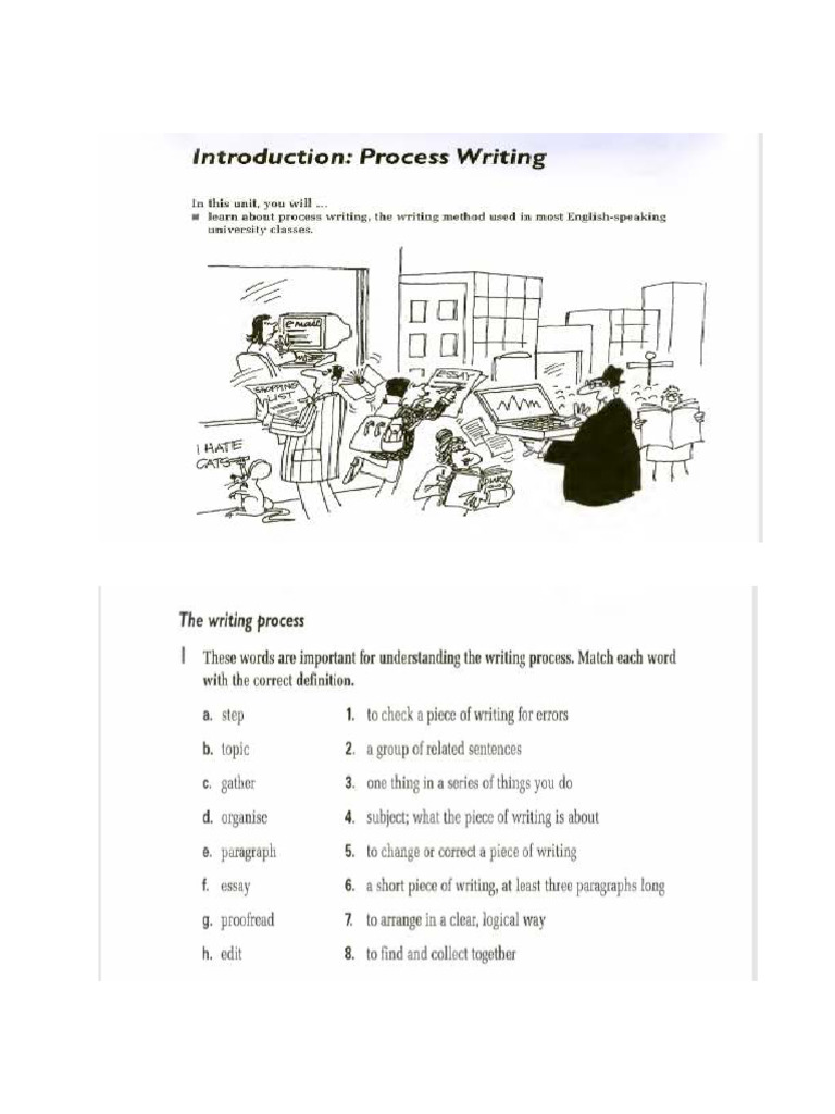 Process Writing | PDF