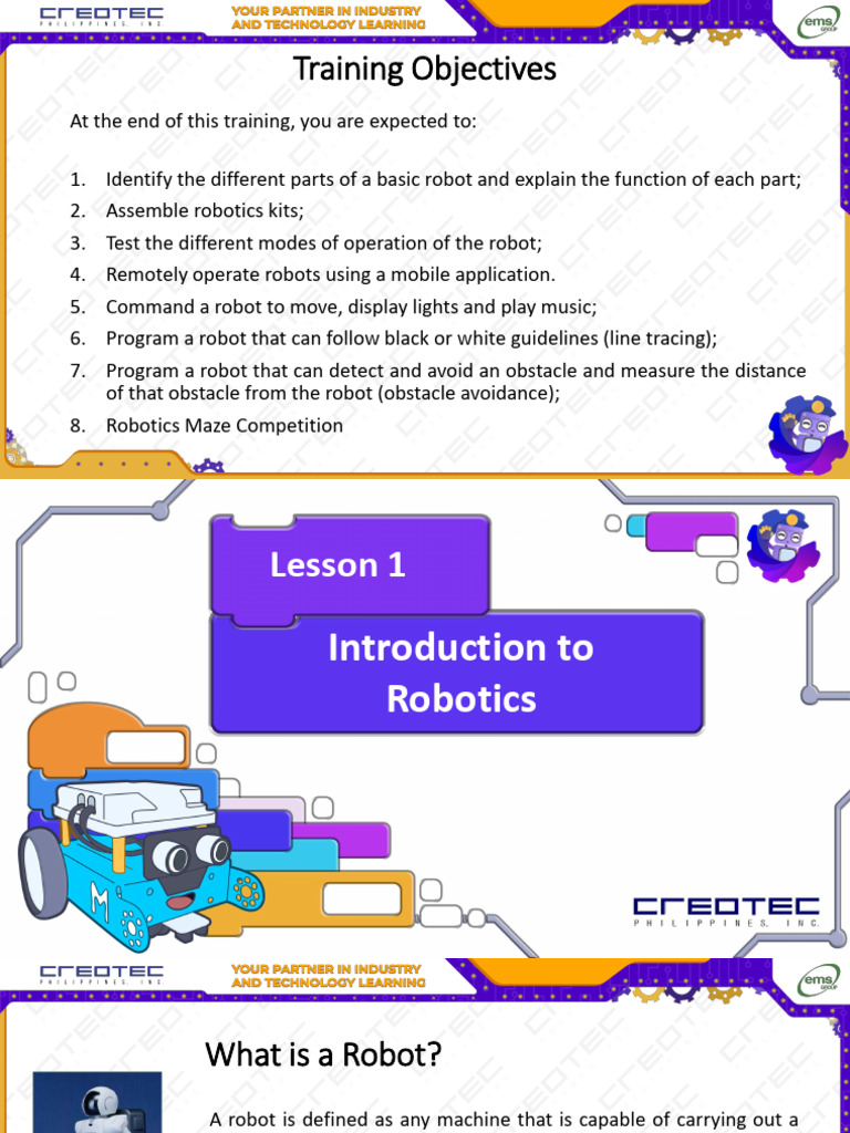 Training Objectives | PDF