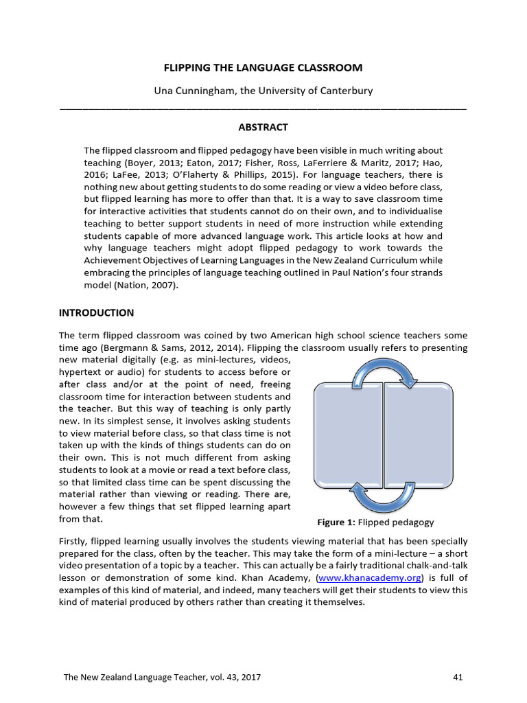 Flipping The Language Classroom | PDF
