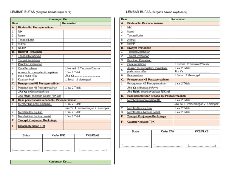Bufas - Lembar Elsimil Fix | PDF