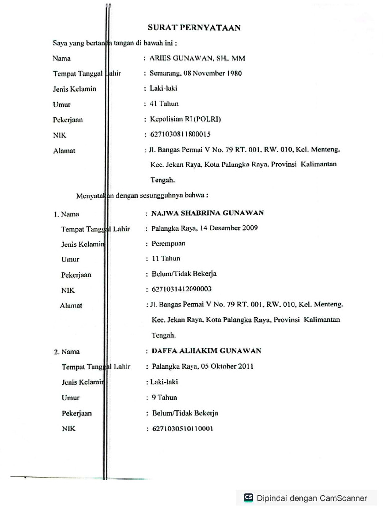 Suket Bawah Umur & Akta Anak | PDF