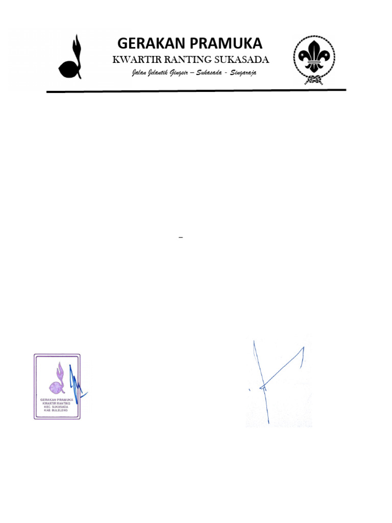 Surat Permohonan Bantuan Tenaga Keamanan Aparat Polisi Dalam Keg Pesta Siaga Pramuka SKSD | PDF