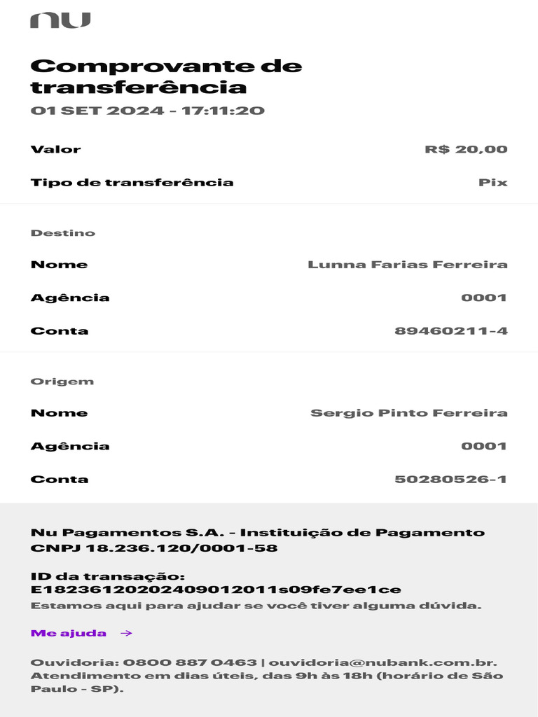 Comprovante 20240901T225943916127 | PDF