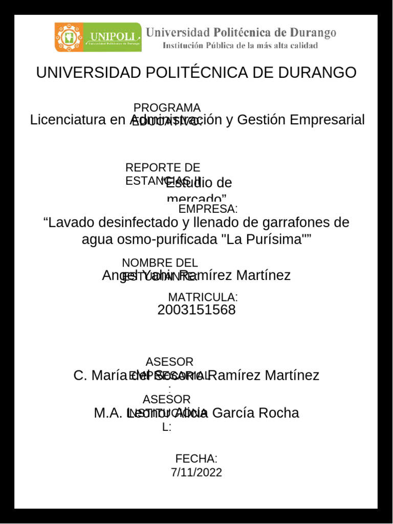 Proyecto Integrado | PDF