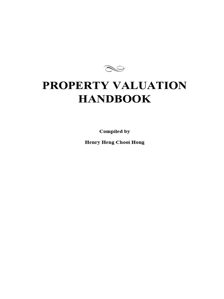 The Ebook - Property Valuation | PDF