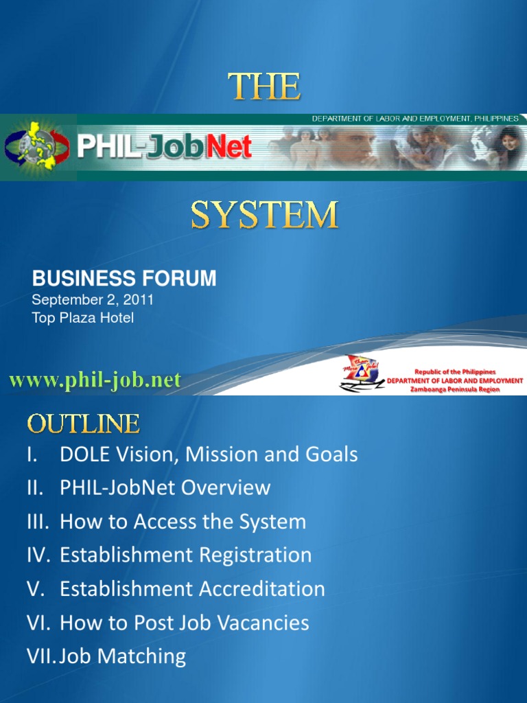 PHILJOBNET_20110902 | Web Browser | Employment | Free 30-day Trial | Scribd