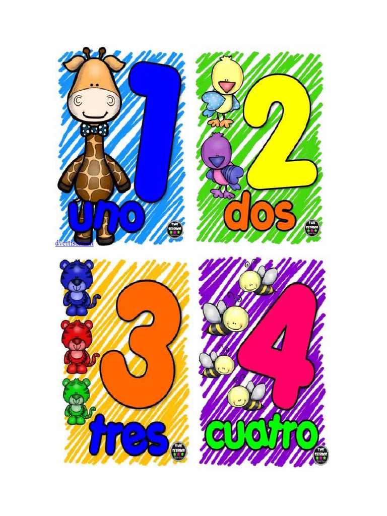 Nùmeros de 1 Al 10 | PDF