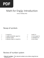 Common Algebraic Symbols Explained | PDF