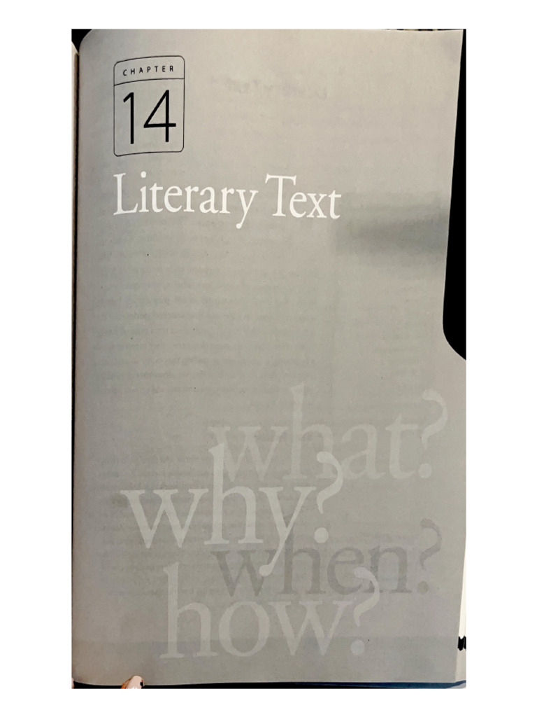 Literary Text | PDF