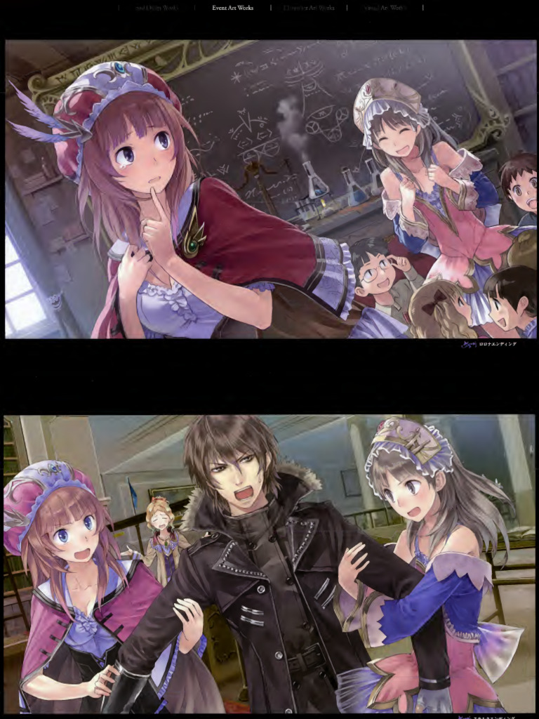 Atelier Rorona and Totori Artbook - v1.5 (Batoto) | PDF