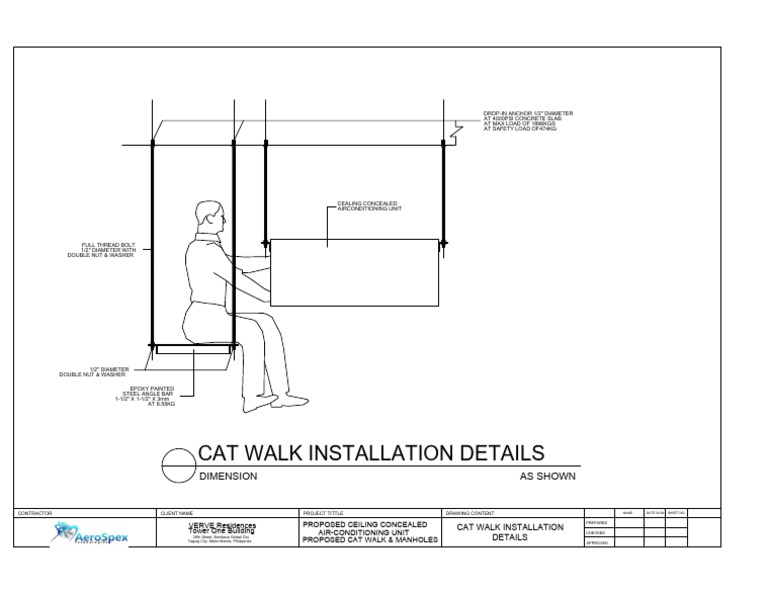 Catwalk Installation Details | PDF