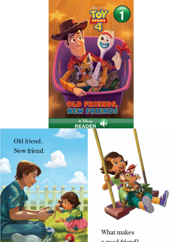 A Disney Reader - Level 1 - Old Friends, New Friends | PDF