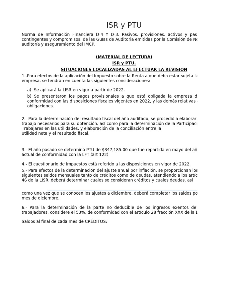 Isr y Ptu | PDF