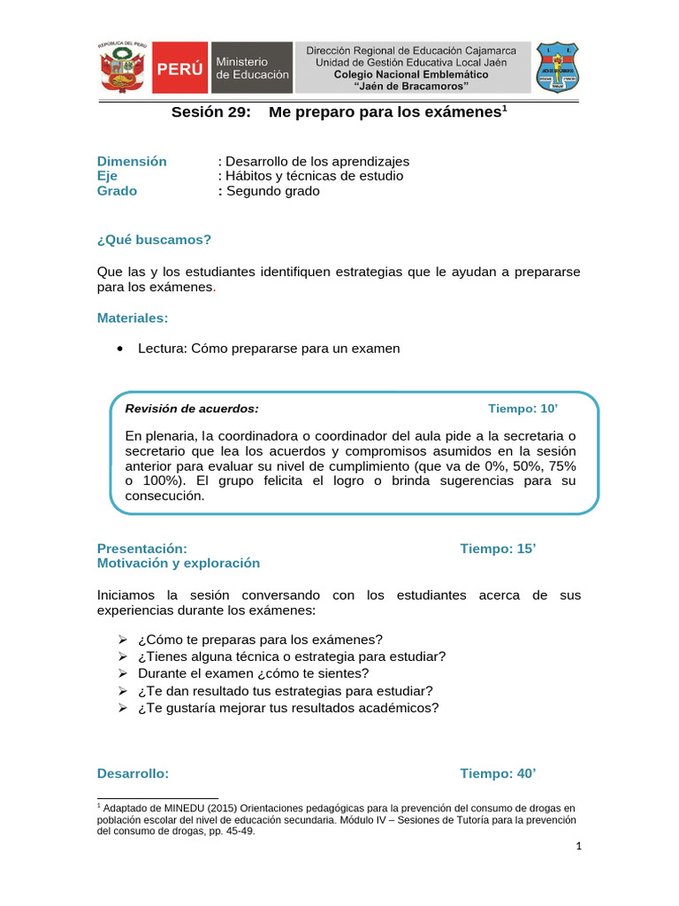 ATI2 - S29 - Dimensión de Los Aprendizajes | PDF