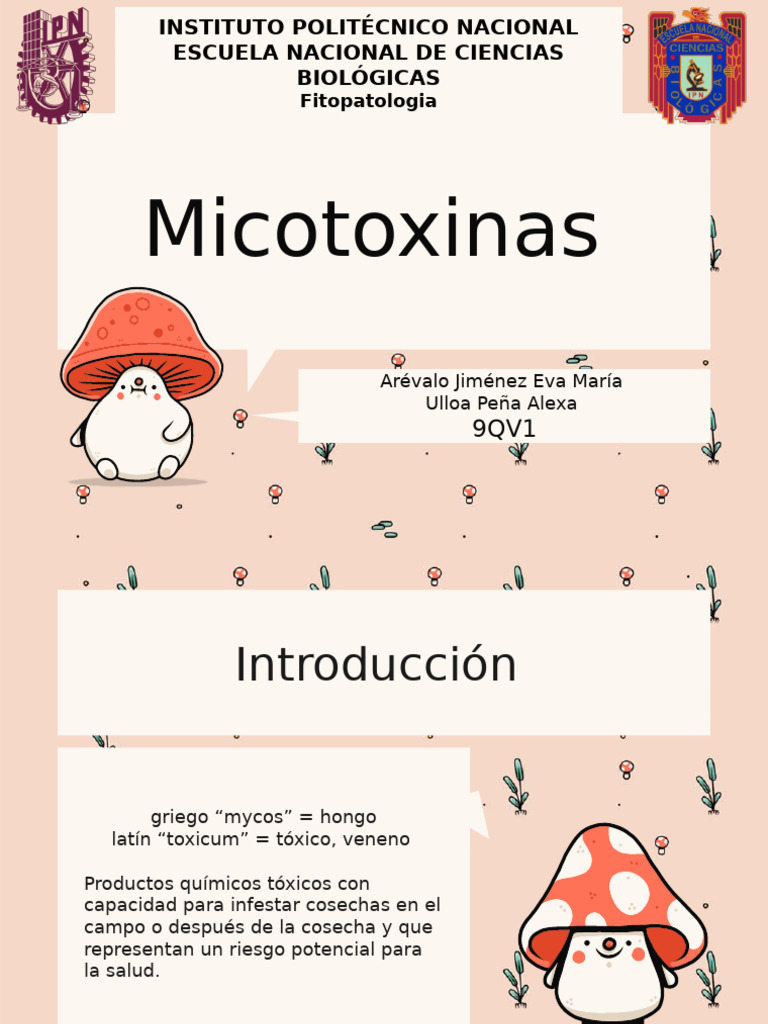 Micotoxinas Seminario | PDF