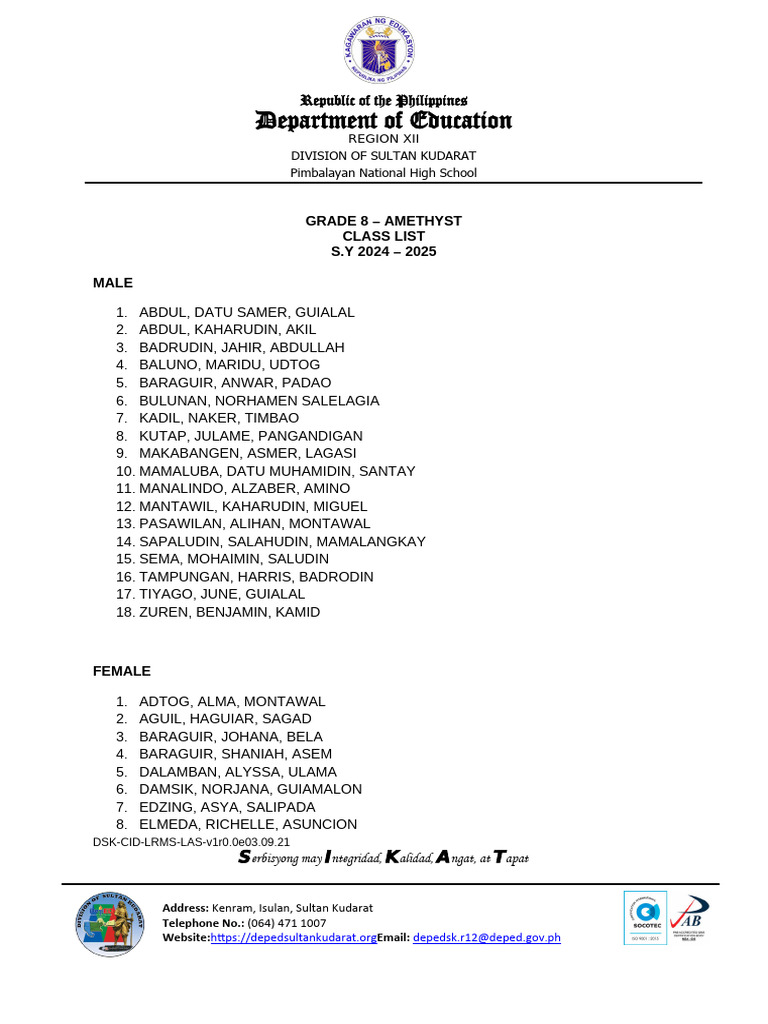 New SK Div Template 1 | PDF