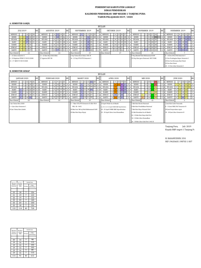Kalender 2019 | PDF