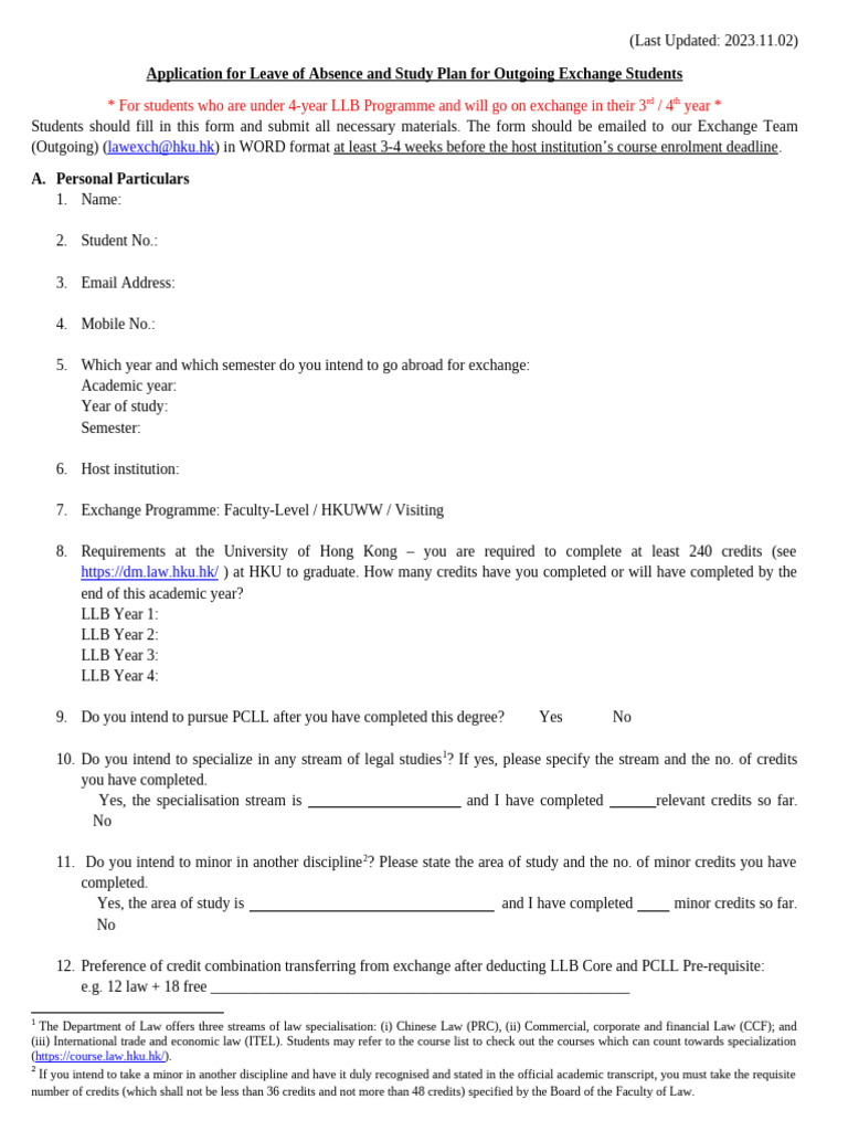 LLB 4 Year Curriculum | PDF