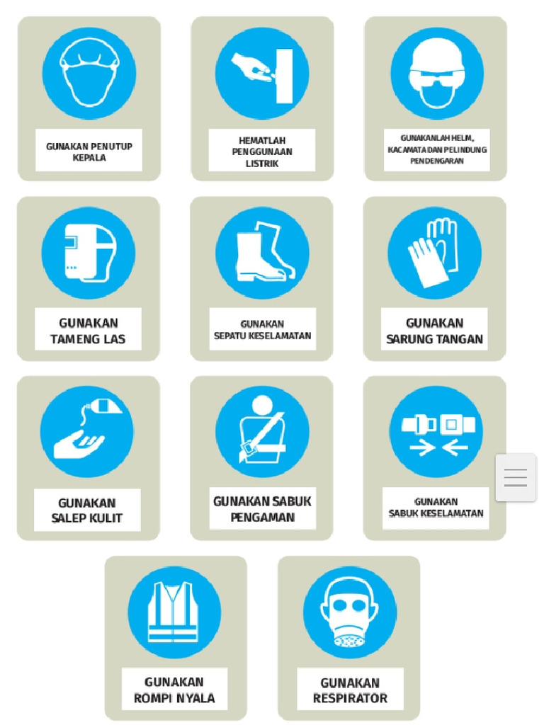Simbol Dan Perlengkapan APD | PDF