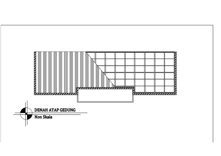 Gambar Tampak Atap Kantor Desa 04 | PDF