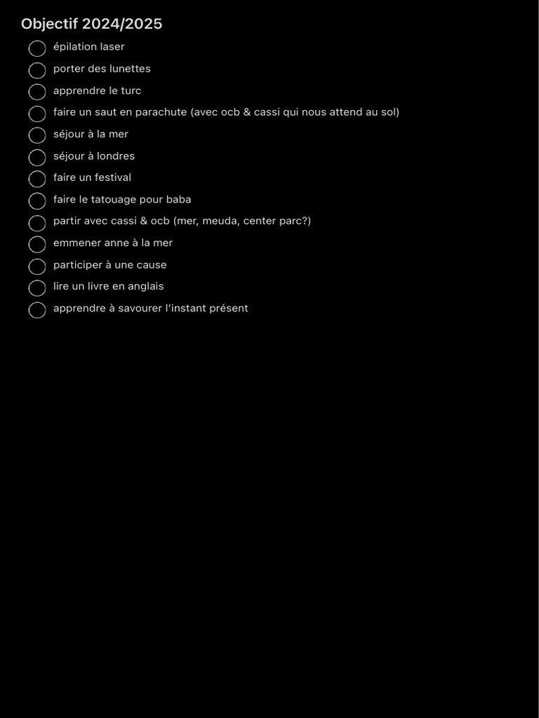 Objectif 20242025 | PDF