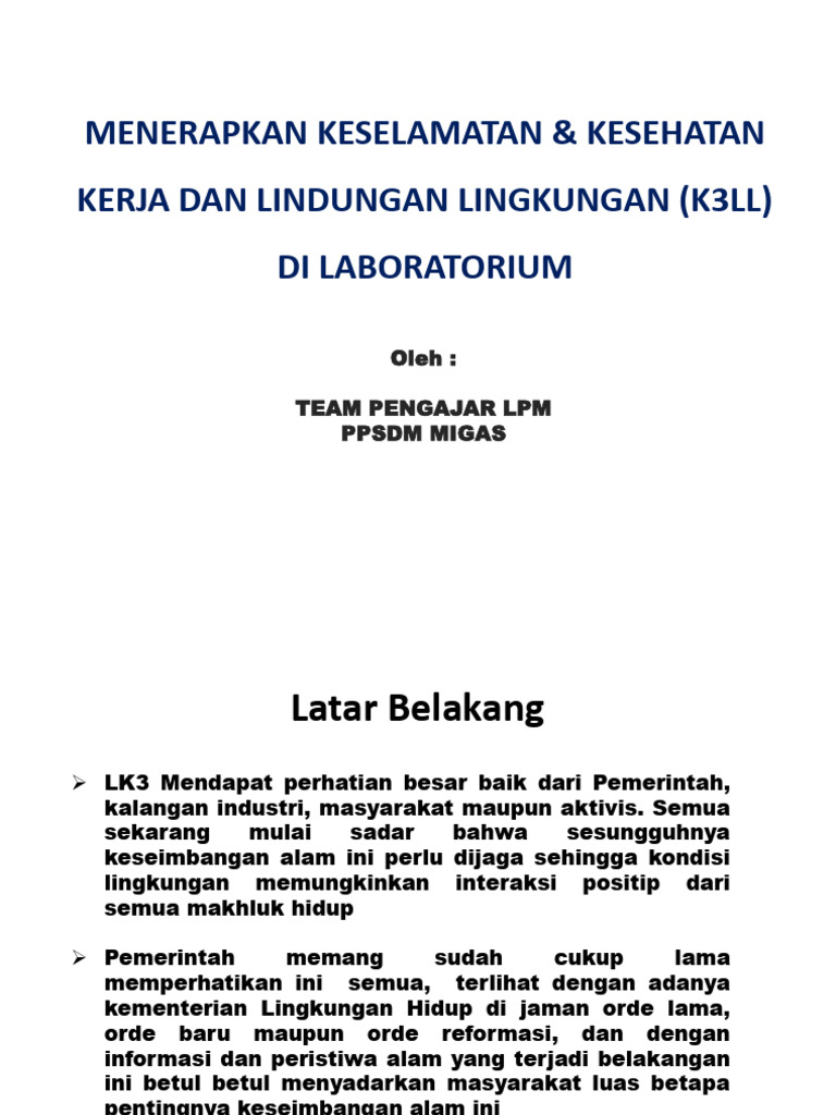 K3LL Di Laboratrium | PDF
