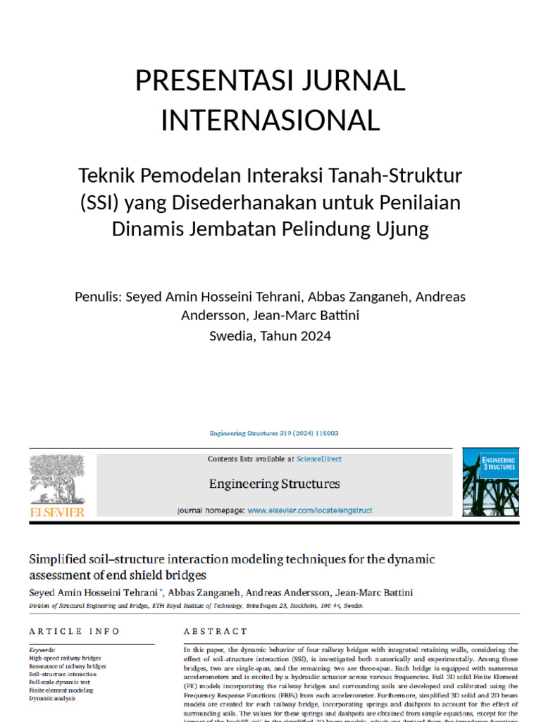Presentasi Jurnal Internasional | PDF