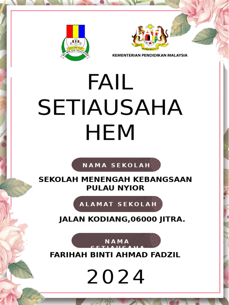 Fail Su Hem 2024 | PDF