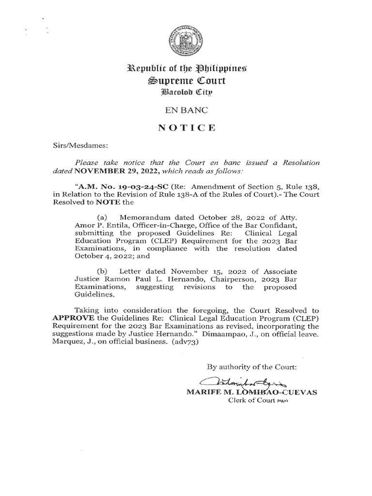 SC Notice Use | PDF
