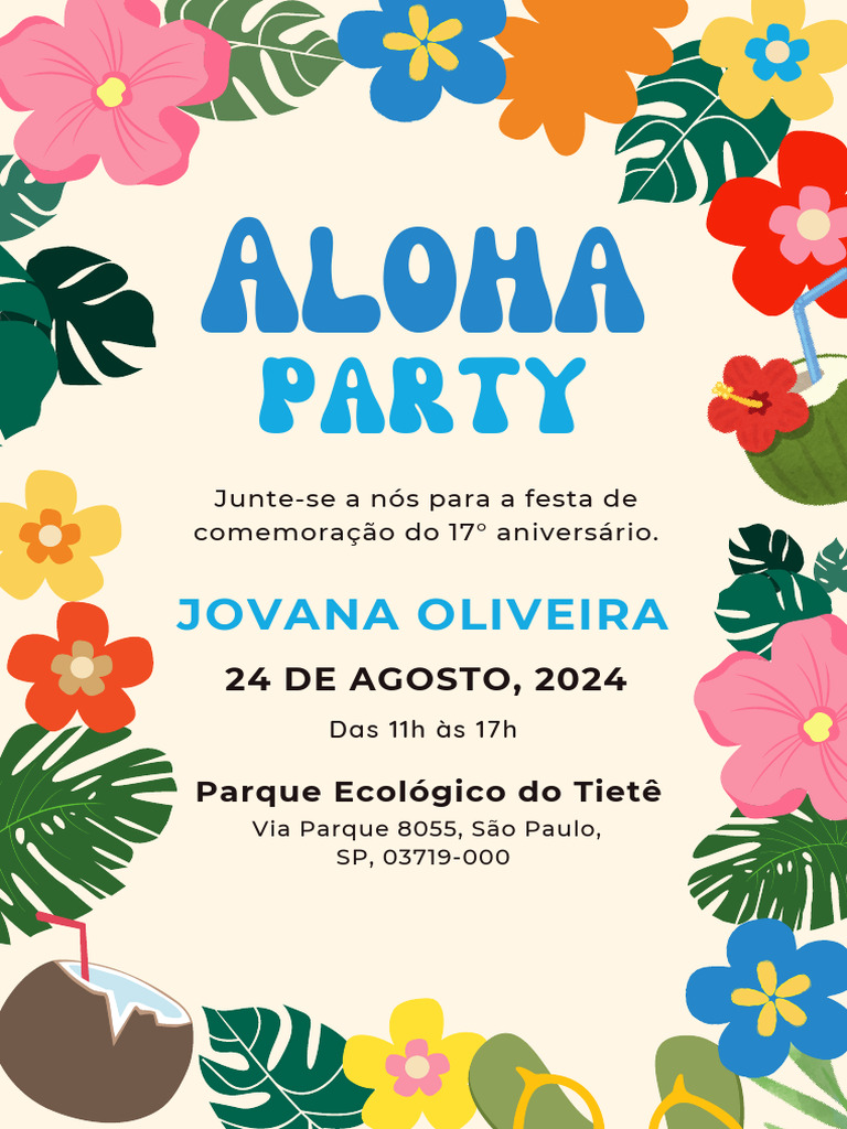 Convite Da Jovana | PDF