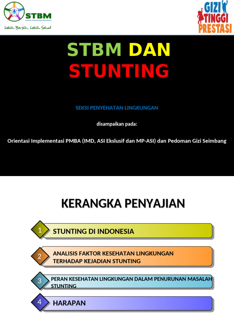 STBM Dan STUNTING 1 | PDF