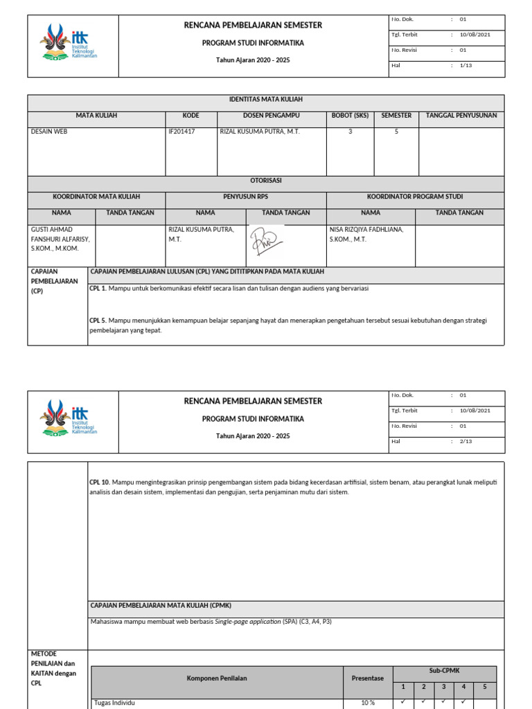 RPS - Web Design | PDF