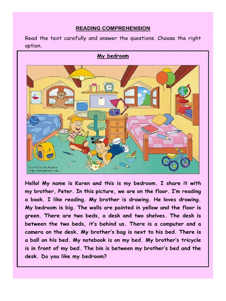 DESCRIPTIVE MY BEDROOM-pages-1 | PDF