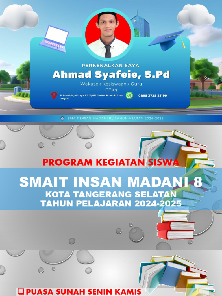 Presentasi Proker Kesiswaan | PDF