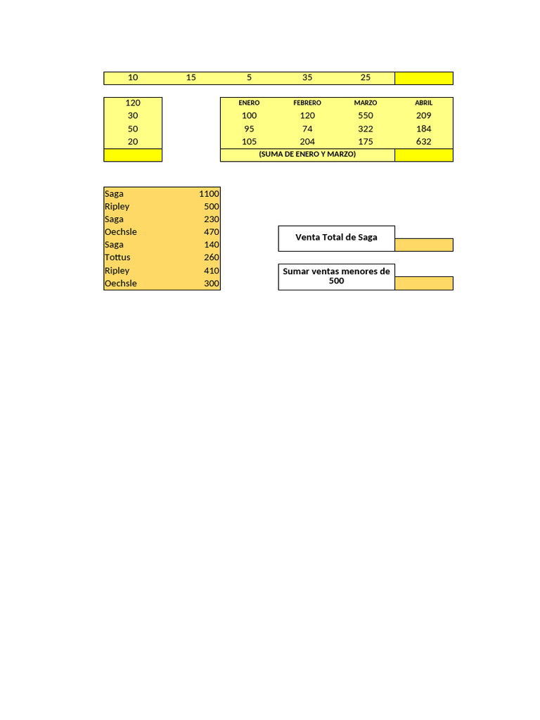 M3 - Introducción y Uso de Fórmulas | PDF