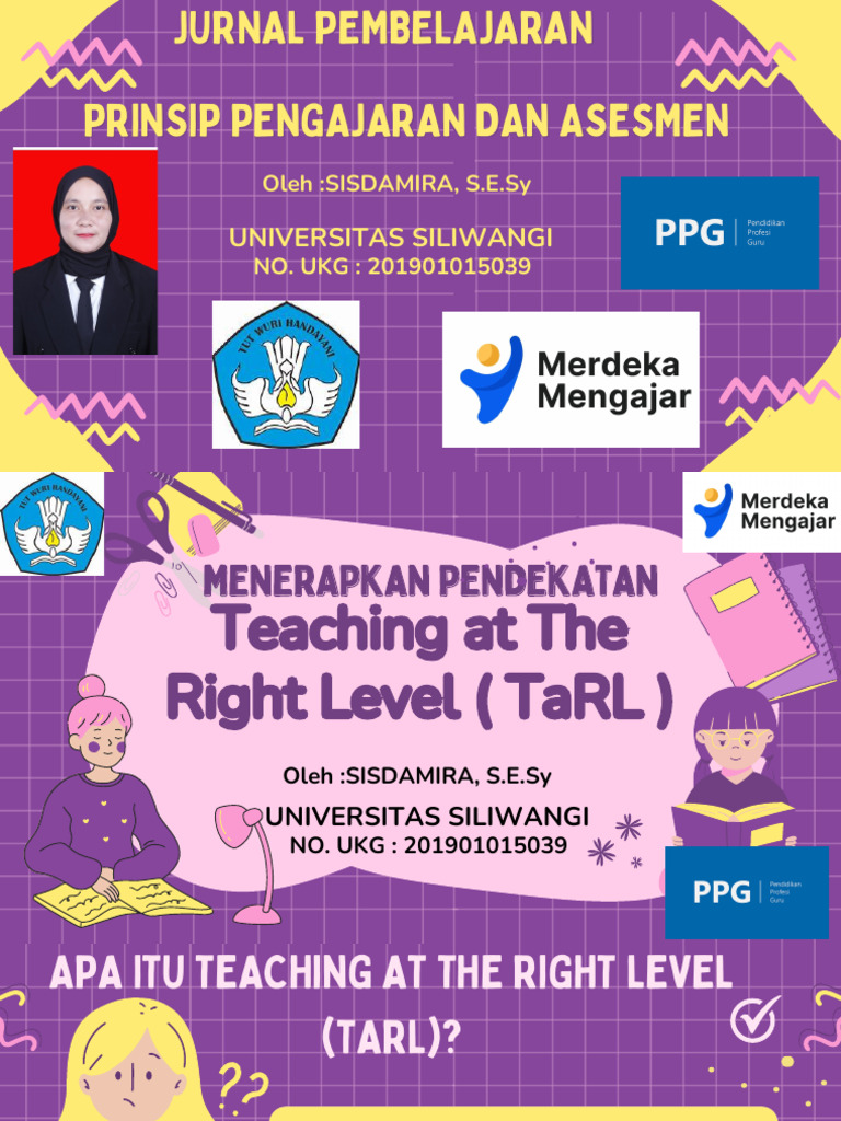 PPG Modul 1 Perinsip Pembelajaran Dan Asesmen | PDF