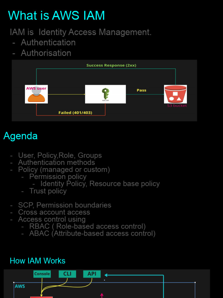 Presentation Slides- What is IAM | PDF