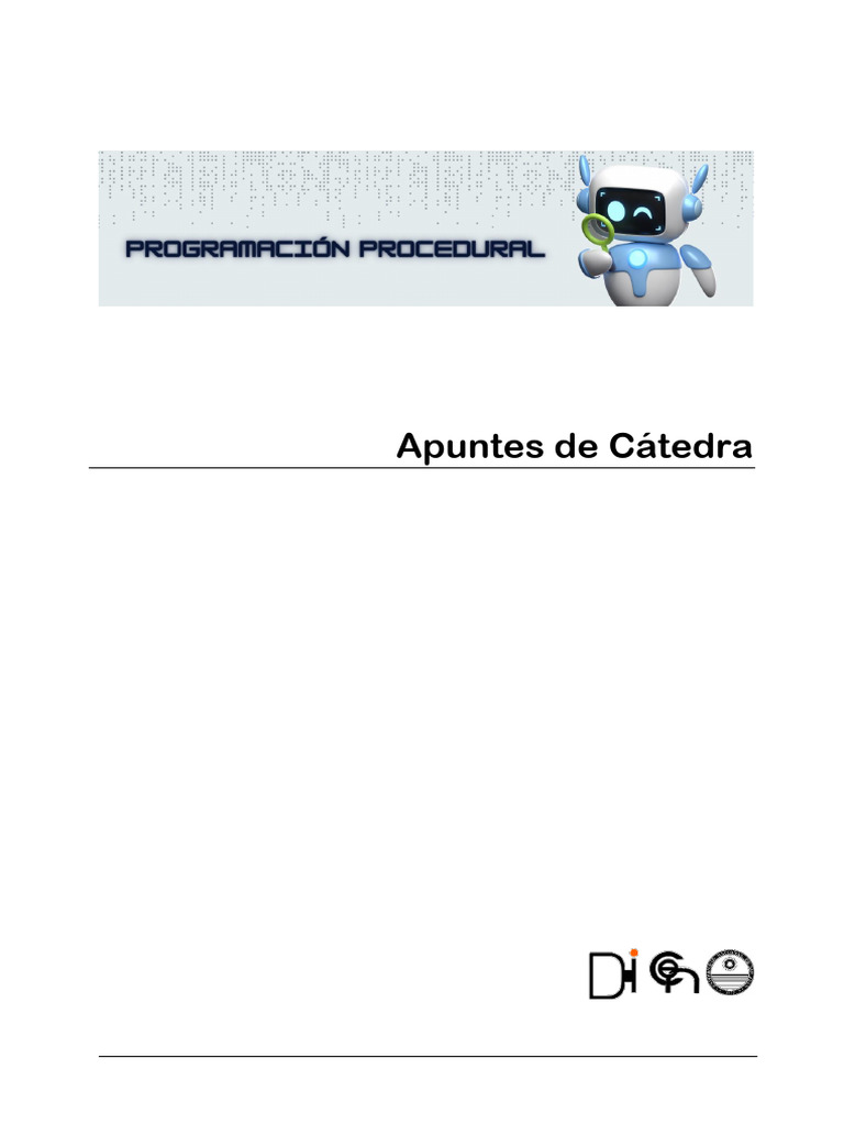 Libro Programacion Procedural 2024 | PDF