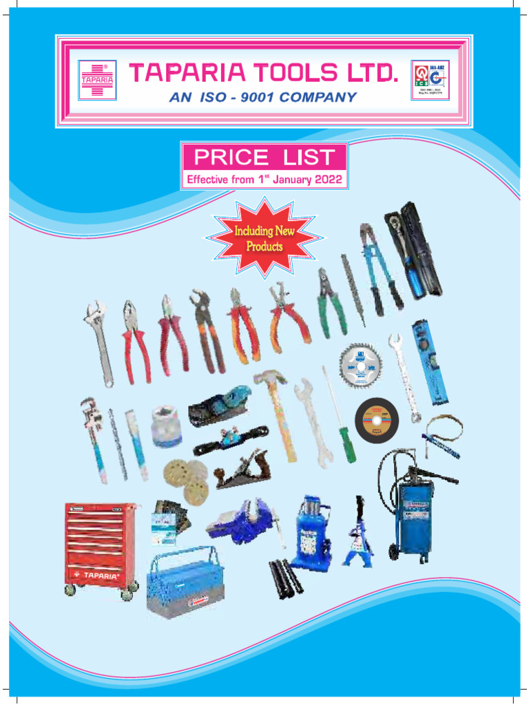 Taparia Price JUNE 2021 | PDF