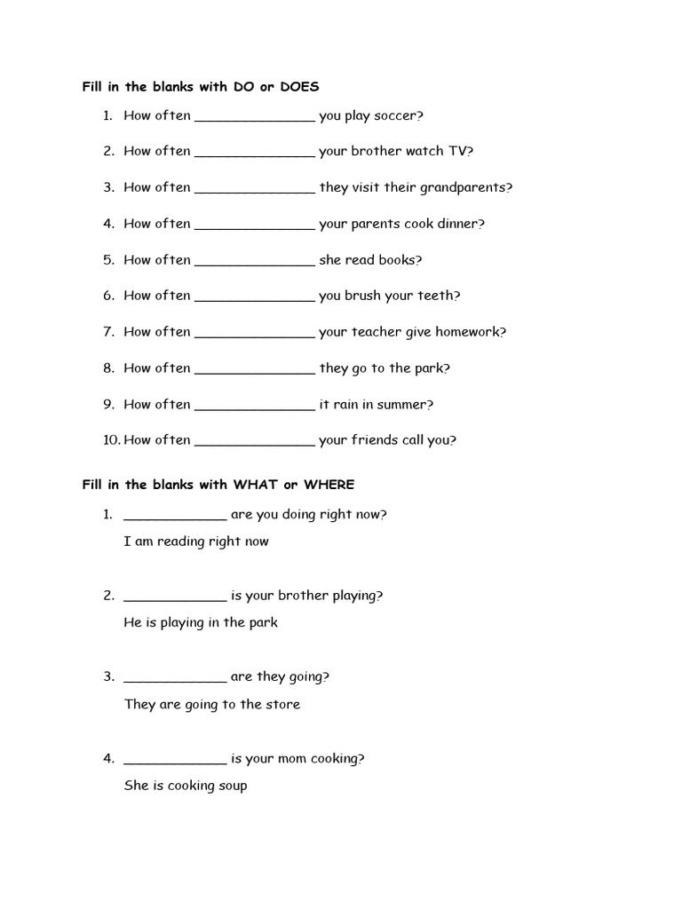 Worksheet Be4 Unit 2 | PDF