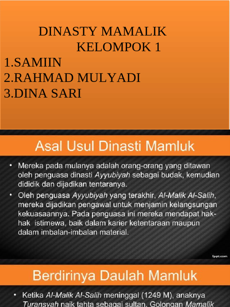 Dinasti Mamluk | PDF
