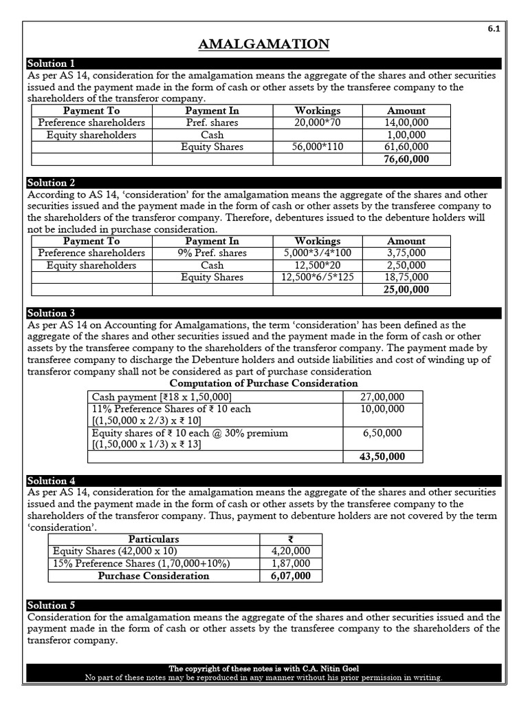 5 Amalgamation (1) | PDF